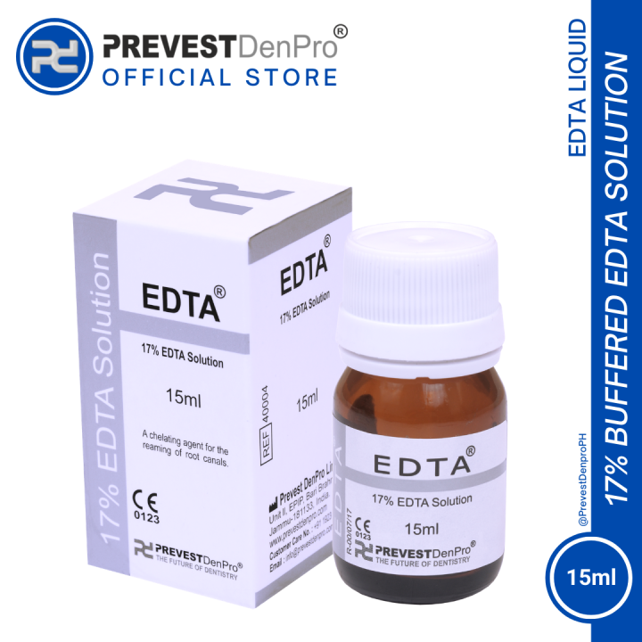 EDTA Solution (17% Buffered Solution of EDTA) | PREVEST DENPRO Dental | Lazada PH
