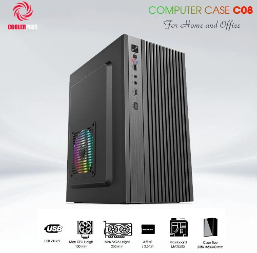 Vỏ máy tính Case Coolerplus CPC-C08 | Lazada.vn
