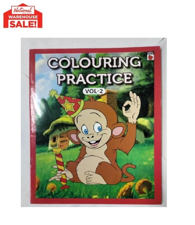 COLORING PRACTICE BOOK VOLUME 2 (68C) | Lazada PH