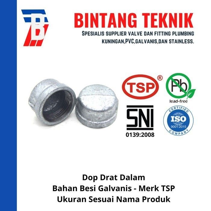 Dop 1/2" inch Besi Galvanis TSP | Lazada Indonesia