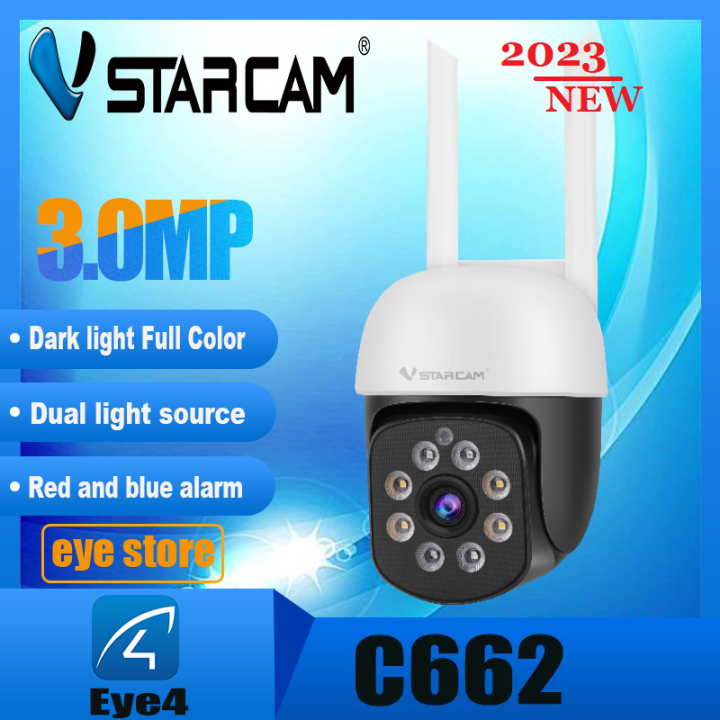 Vstarcam C662 / C622 ใหม่ล่าสุด ความละเอียด 3MP(1296P) กล้องวงจรปิดไร้สาย Outdoor กล้องนอกบ้าน ...