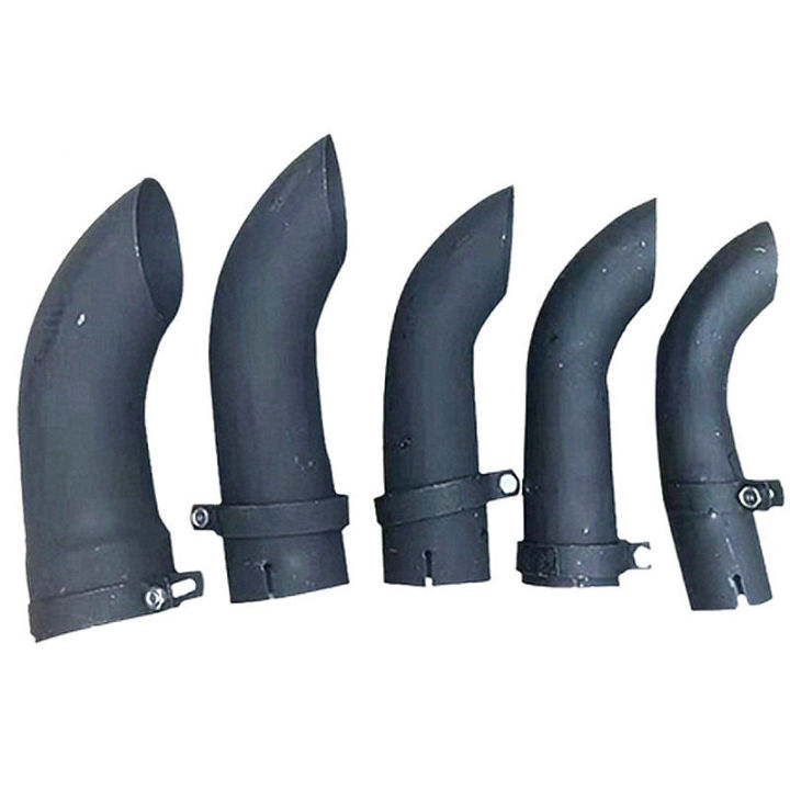 Excavator parts Engine muffler exhaust elbow tail pipe exhaust muffler ...