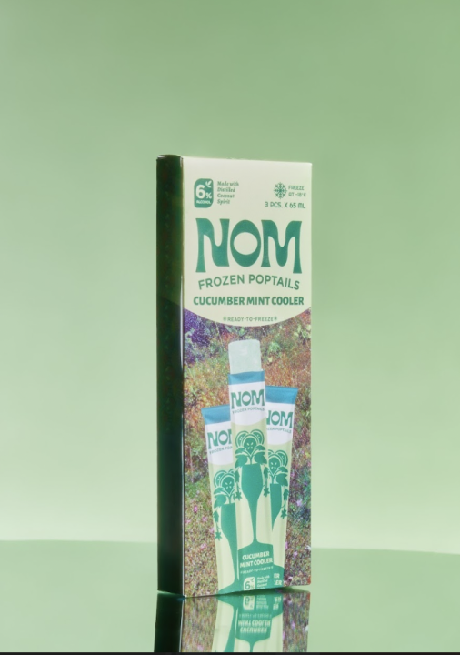 NOM Frozen Poptails | Cucumber Mint Cooler Retail Pack of 3 | Lazada PH