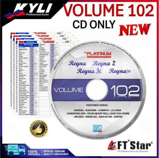Platinum Reyna 1 , 2 & 3C,SE Volume 102 Updated CD ONLY( update 2024-2025) | Lazada PH
