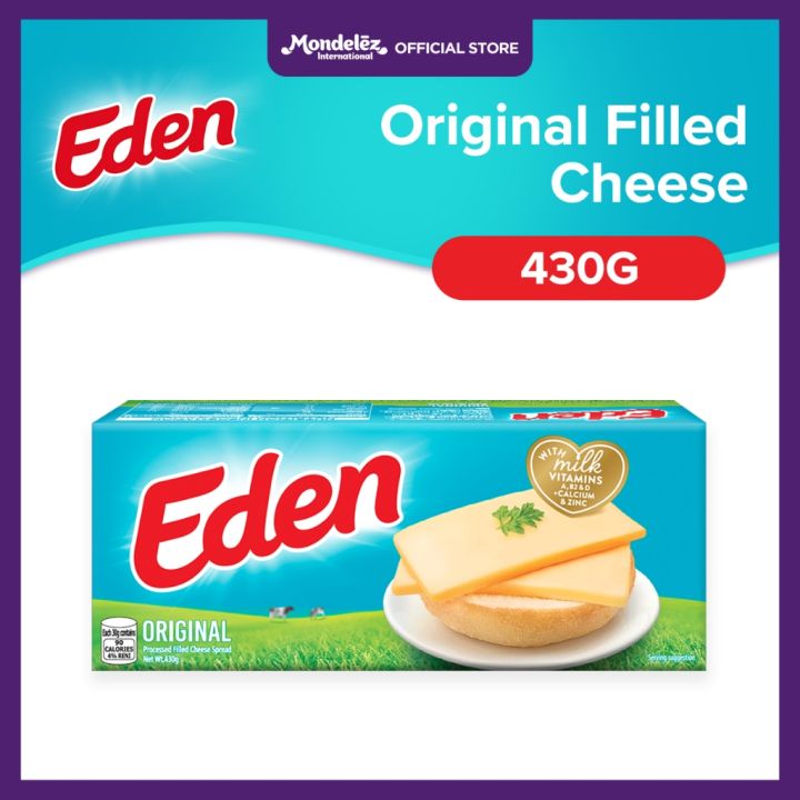 Eden Original - Processed Filled Cheese 430g with Milk Vitamins A & B2 and Calcium | Lazada PH