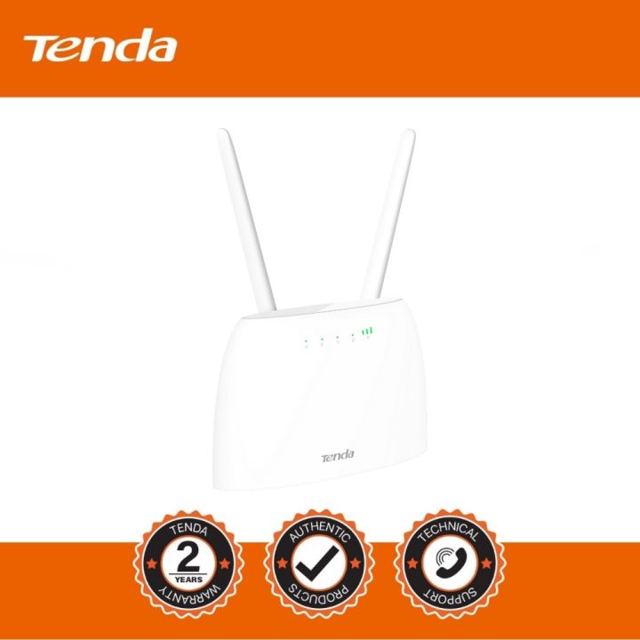 Tenda 4G06 N300 Wi-Fi 4G VoLTE Router (English Firmware) | Lazada PH