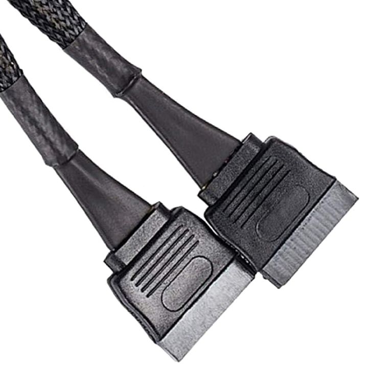 4 Pin Male IDE Molex To Dual 15Pin Female SATA Cable With HDD SATA ...