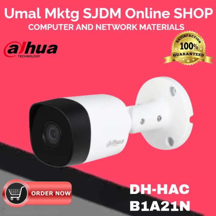 DAHUA DH-HAC B1A21N IR BULLET CCTV CAMERA - - 2MP 1920 x 1080 HIGH ...