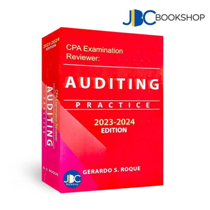 BOOKS CPA Examination Reviewer: Auditing Practice 2023-2024 Edition by ...