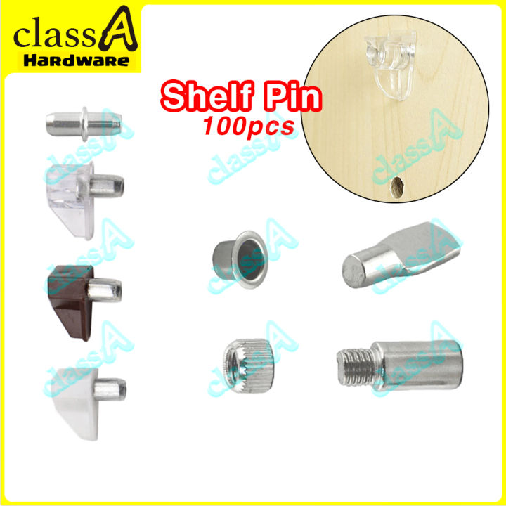 ClassAHW Shelf Pin Support Stud Cabinet Wardrobe PVC Plastic Metal ...