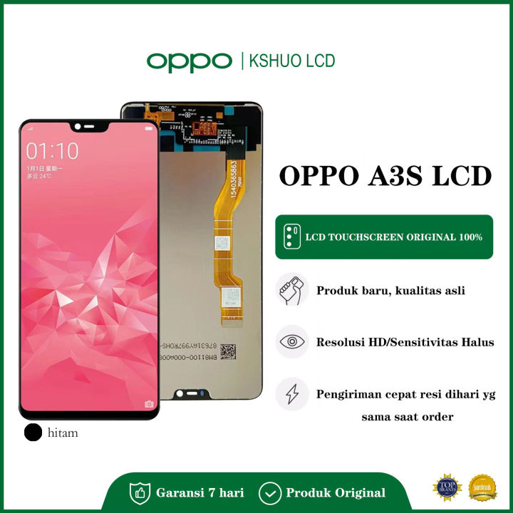 【ORI】LCD OPPO A3S 1803/OPPO A5/REALME 2/REALME C1 100% Tested FULLSET ...