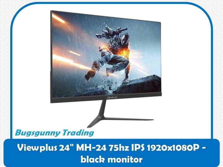 Viewplus 24" MH-24 75hz IPS 1920x1080P - black monitor | Lazada PH