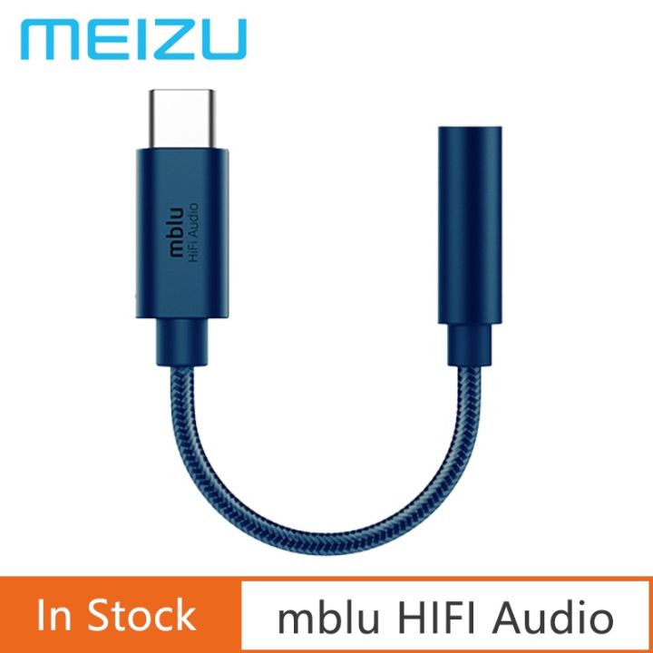 Meizu Mblu HiFi DAC เครื่องขยายเสียงหูฟังประเภท C ถึง3.5มม. ชิป CX31993อะแดปเตอร์เสียง600ou PCM ...