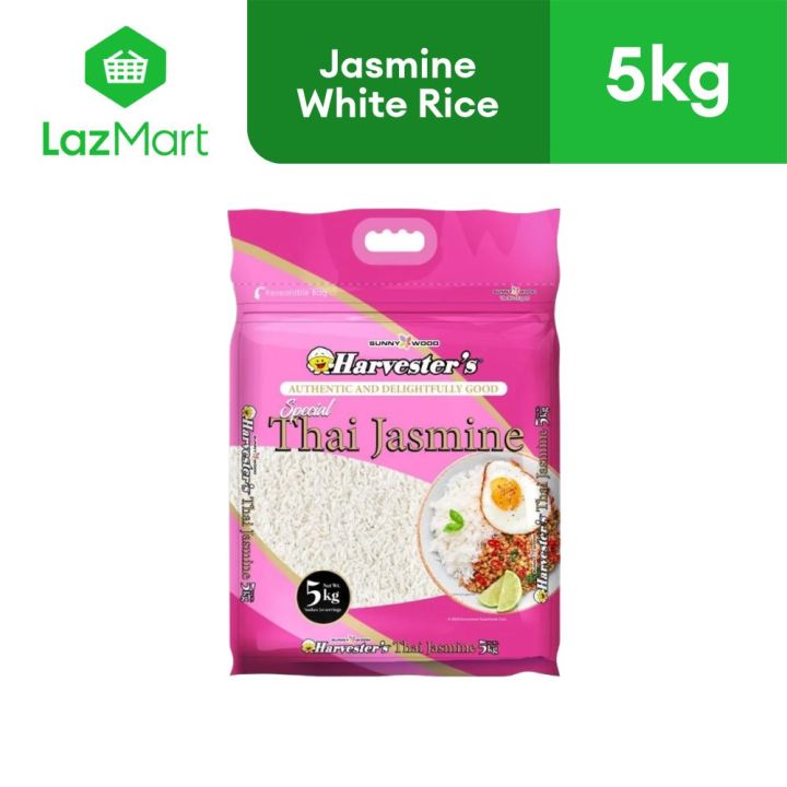 Harvesters Thai Jasmine White Rice 5kg | Lazada PH