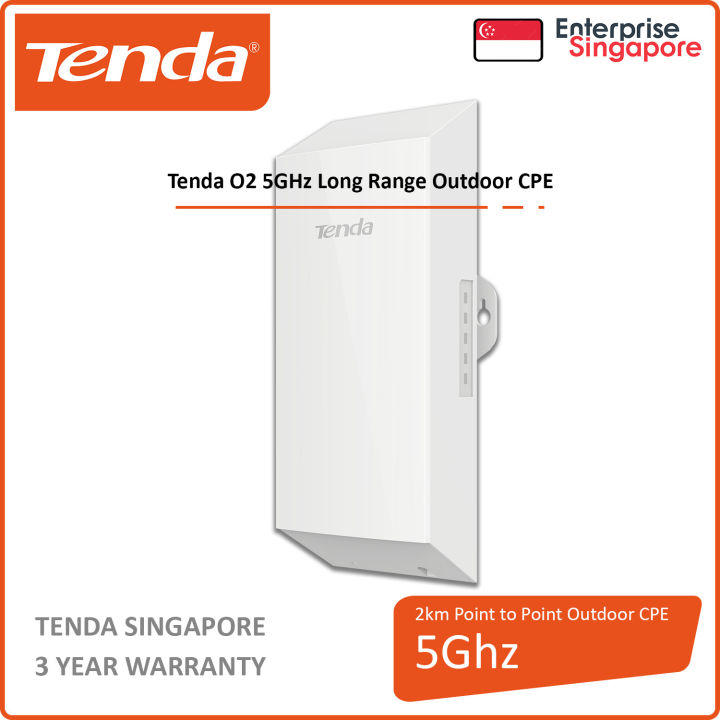 Tenda 2km Point to Point Outdoor CPE | O2 | 5GHz Long Range Outdoor CPE ...