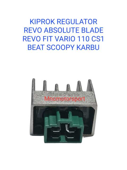 KIPROK REGULATOR BP REVO ABSOLUTE BLADE VARIO BEAT SCOOPY REVO FIT ...