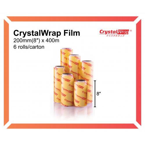 【WUCHT】 6 roll x Food Wrap CrystalWrap Food Wrap Film 10" 12" 14" 16 ...