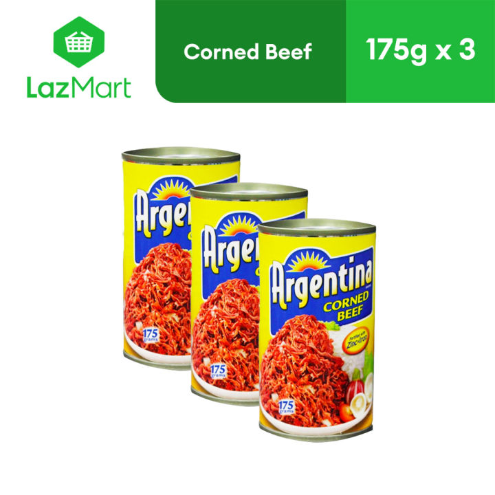 Argentina Corned Beef - 100% Pure Beef, High Protein, Halal Certified ...