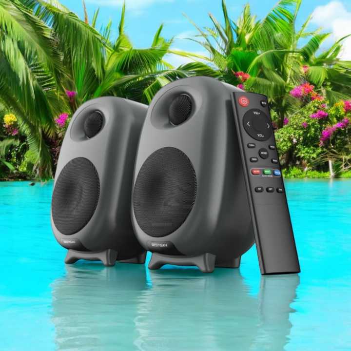 Original Speaker Aktif Bestisan Sr06 Bluetooth Speaker Home Theatre Pc Game Tv Bookshelf Speaker ...