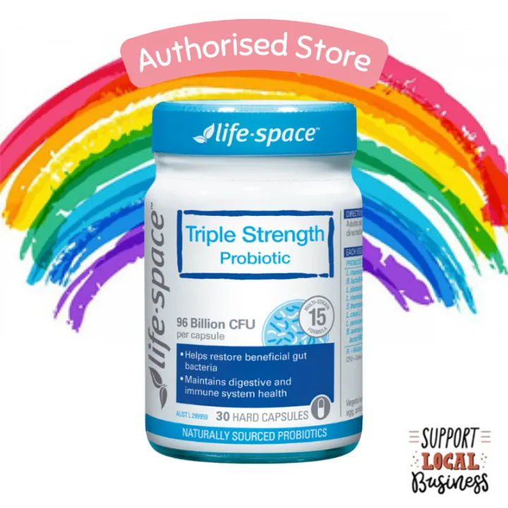 [Crazy Sale] (Brand Authorized) Life Space Triple Strength Probiotic ...