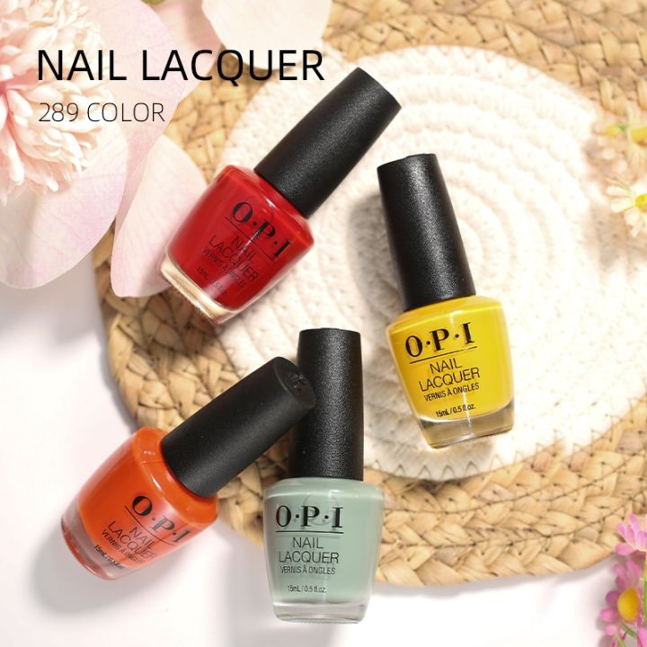OPI 308 Colors 15mL Regular Nail Lacquer Air Dry Nail Normal Polish ...