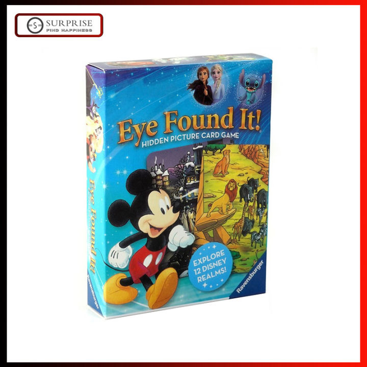 Eye Found It! Card Game Hidden Picture Observation Kids Card Game ...