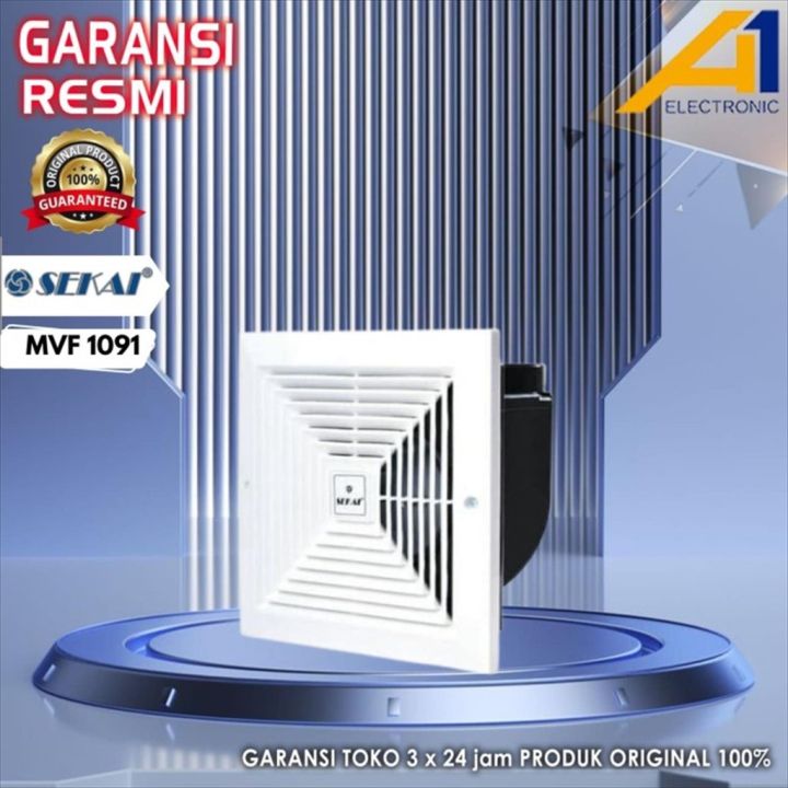 SEKAI Exhaust Fan 10 Inch MVF1091 / MVF1091 Kipas Plafon | Lazada Indonesia