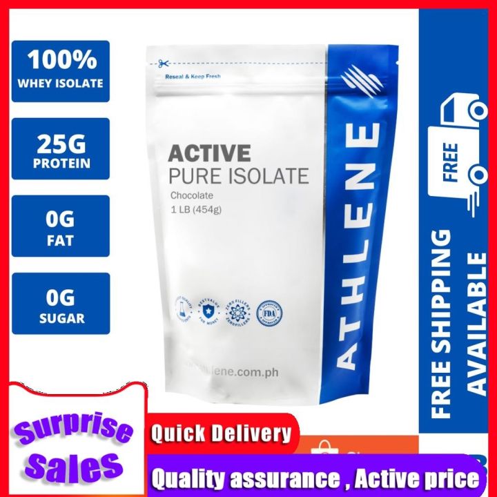 ACTIVE Pure Isolate 1lb 100 Whey Protein Isolate Powder | Lazada PH