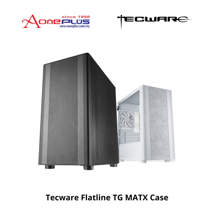 (AONE PLUS SS2) Tecware Flatline TG MATX Case | Lazada
