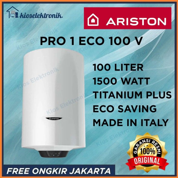 Water Heater Ariston Pro1 Eco 100v - Pro 1 Eco 100 v - Pro1eco 100 L ...
