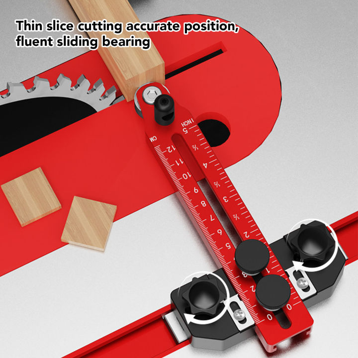 Table Saw Alignment Calibrator Aluminum Alloy Dial Indicator Thin Rip ...