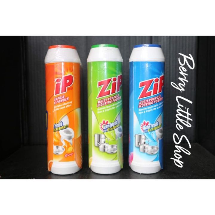 [READY STOCK] Zip Multi Purpose Scouring Powder Cleaner(500g/750g) | Lazada