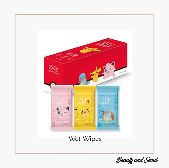 DAISO - Pokemon Pikachu Wet Wipes - 20 sheets | Lazada PH