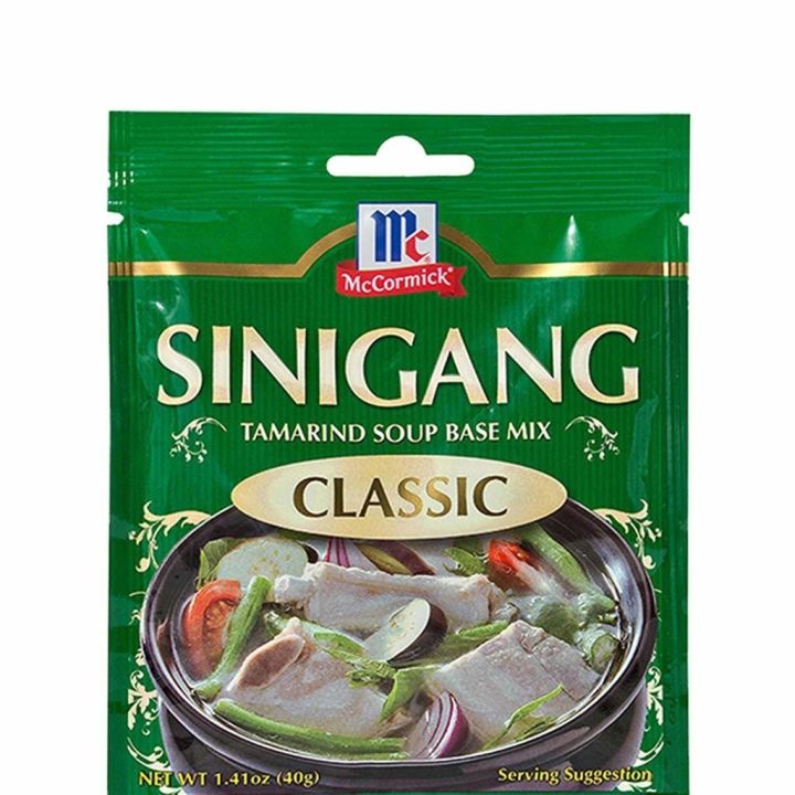 McCormick Sinigang Tamarind Soup Base Mix ( Classic 40g ) | Lazada PH