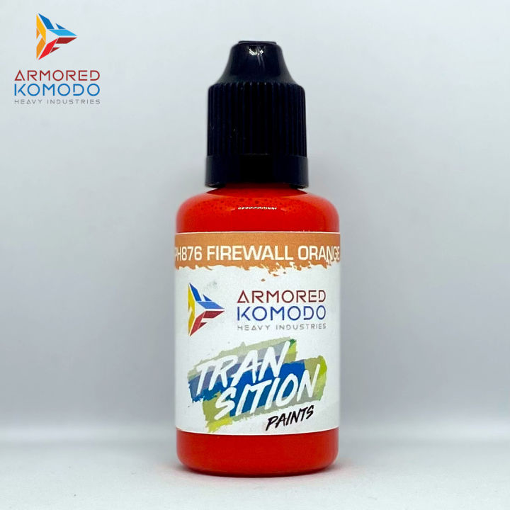 Arkom PH876 Firewall Orange Transition Paint 30ml Armored Komodo ...