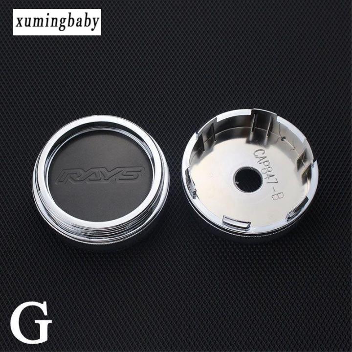 Xuming Set Of 4 Car Universal 60mm Od & 56mm Id Rays Volk Racing Wheel ...