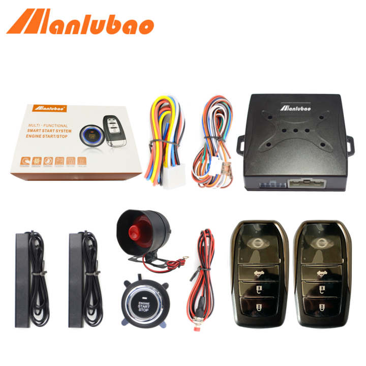 Manlubao A6F Remote Engine Start /Stop System Push Start Button Remote ...