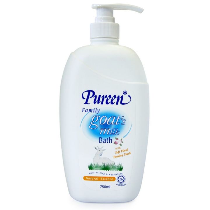 Pureen goat milk bath 750ml | Lazada