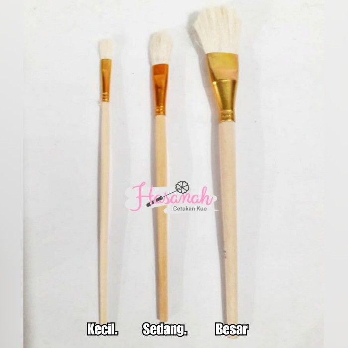 Kuas Kue RRT / Kuas Pengoles Kuning Telur Mentega - Kecil | Lazada ...