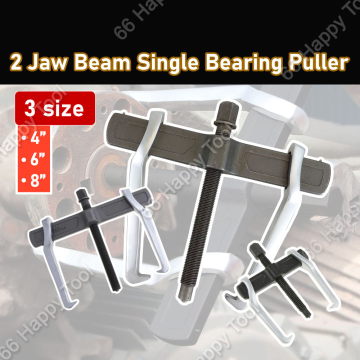 (1pc) 2 Jaw 4/6/8 Inch Beam Single Bearing Puller Heavy Duty Adjustable ...