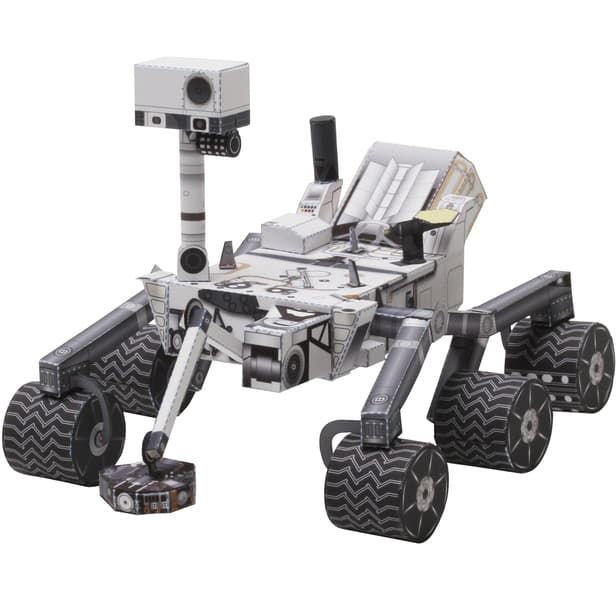 Mars Rover "Curiosity": Simplified Version Papercraft | Lazada Indonesia