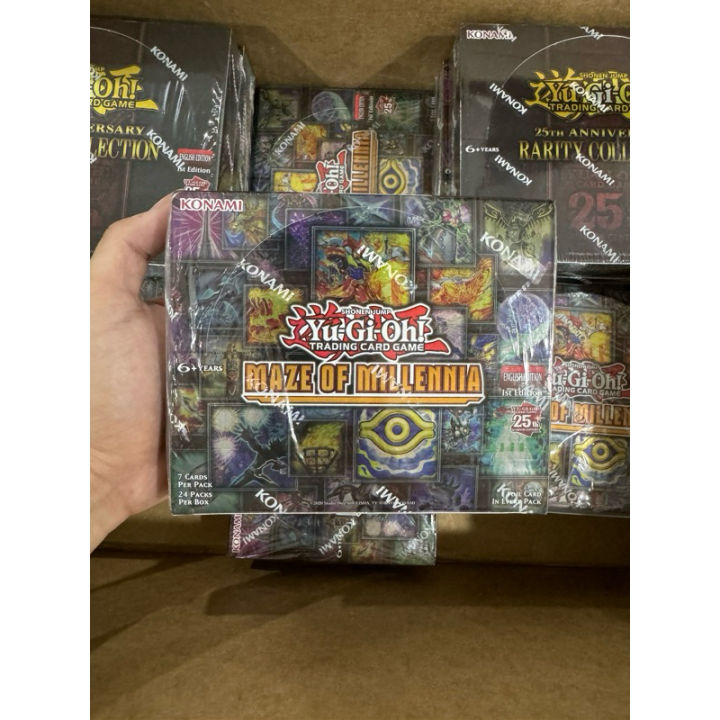 Yu-Gi-Oh! TCG: Maze of Millennia English 1st Edition Booster Box 24 Packs | Lazada.vn