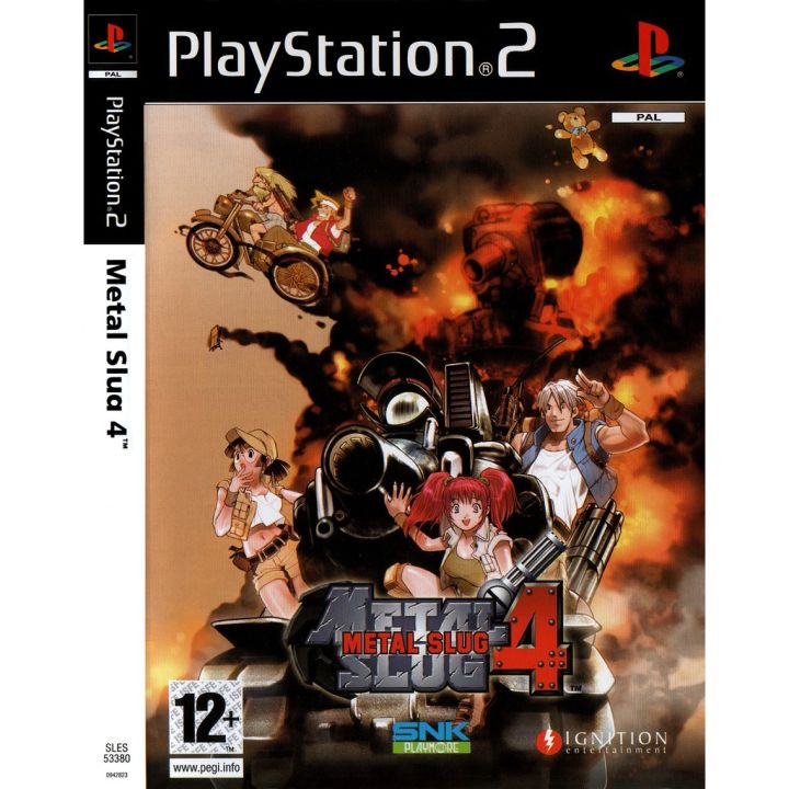 แผ่นเกมส์ Metal Slug 4 PS2 Playstation 2 คุณภาพสูง ราคาถูก | Lazada.co.th