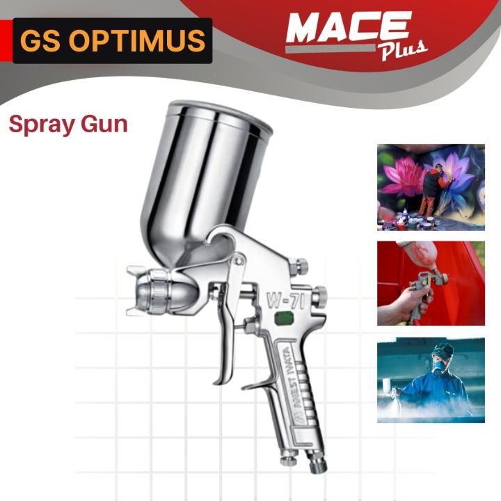 OPTIMUS F75G Spray Gun Air Paint Oil | Lazada