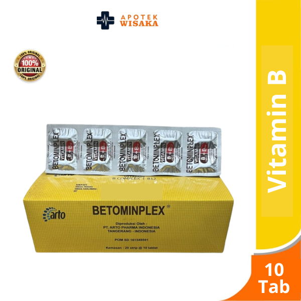 Betominplex 10 Tablet - Vitamin B Complex + B12 | Lazada Indonesia