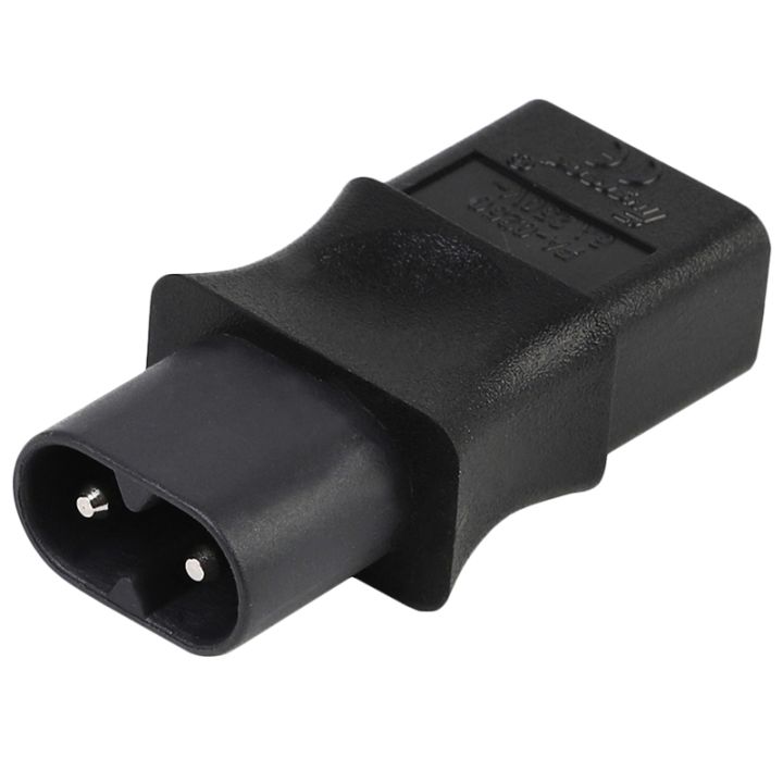 2-Pin Iec 320 C8 Male To Iec 320 C9 Female Ac Adapter 6A/250V Eu ...