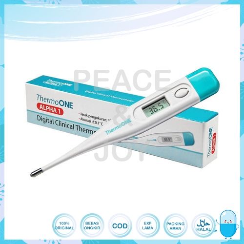 ONEMED THERMO ONE ALPHA 1 DIGITAL CLINICAL THERMOMETER TERMOMETER ALAT ...