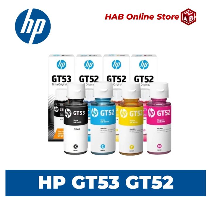 HP GT53 GT52 Original Ink Bottle Smart Tank 115 315 415 515 615 720 750 ...