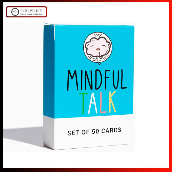 MINDFULNESS GAME FOR KIDS: MINDFUL TALK CARDS | Lazada Singapore