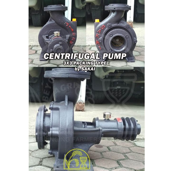 Centrifugal Water pump , packing type , mechanical seal type by SATO ...